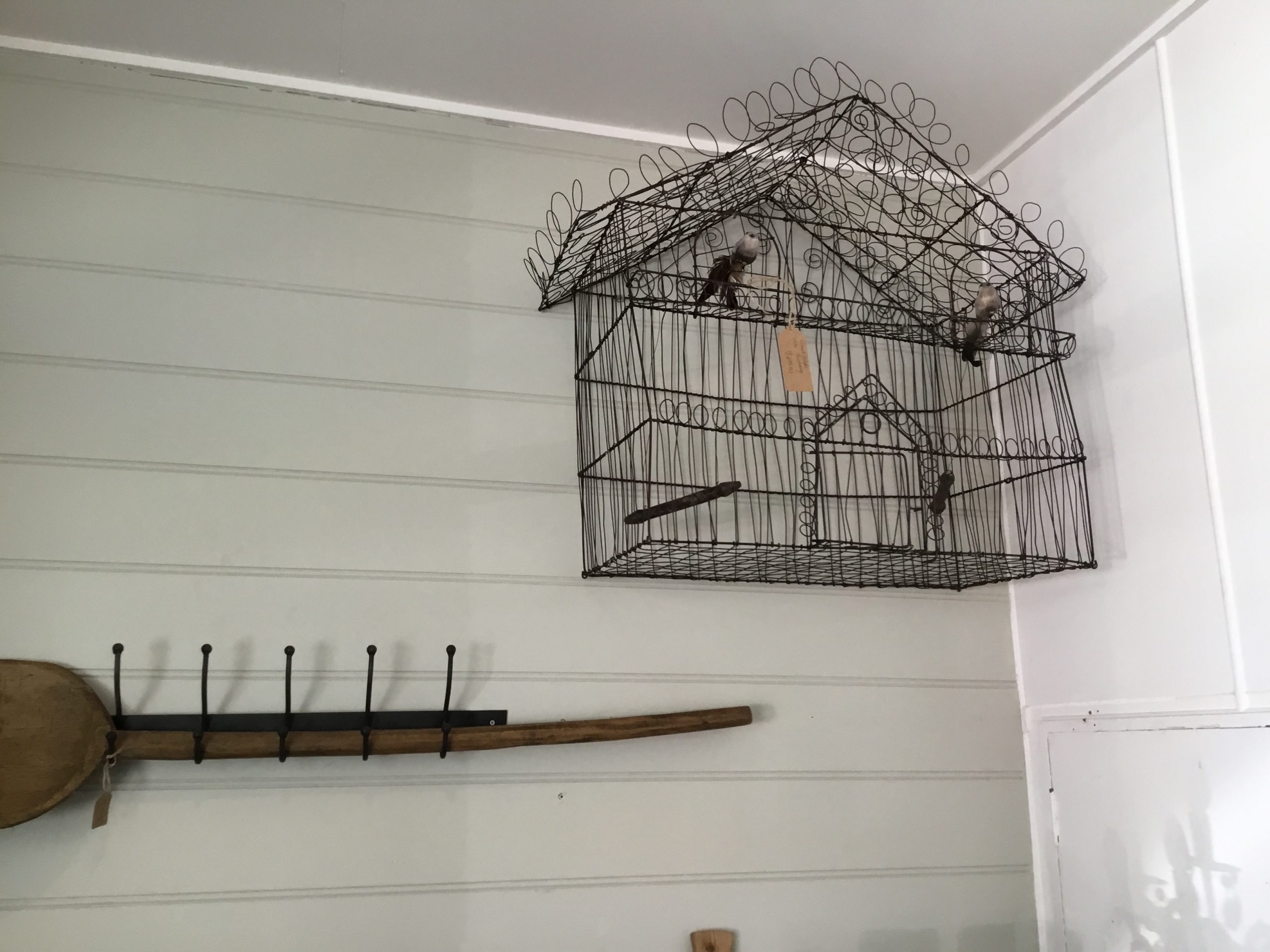 Handwoven Wire Bird Cage $495 - Objects Of Interest