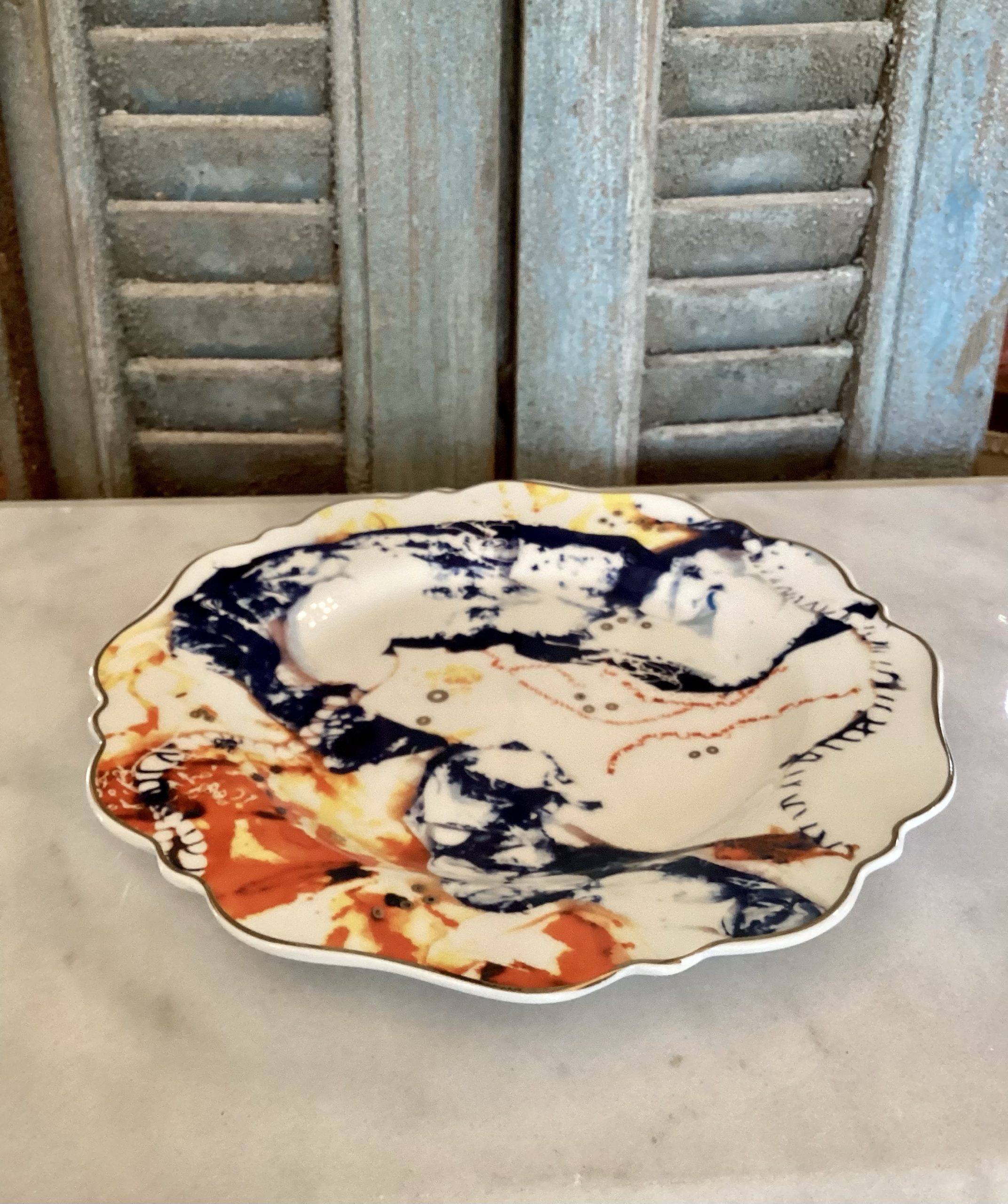 LyndaT Patterned Plate $69.95 - Objects Of Interest