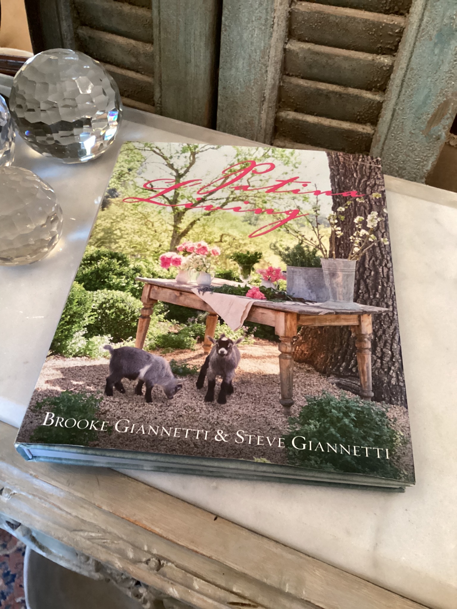 Patina Living by Brooke & Steve Giannetti Book $54.99 (sold) - Objects ...